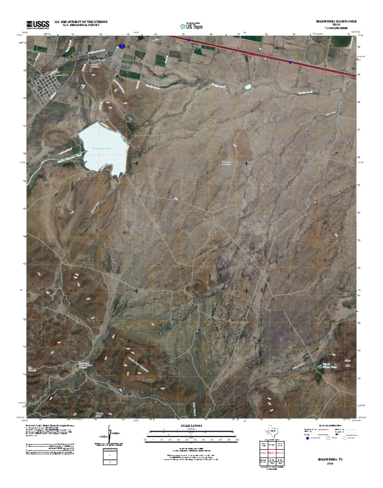 Topographic Map of Balmorhea | PDF | United States Geological Survey ...