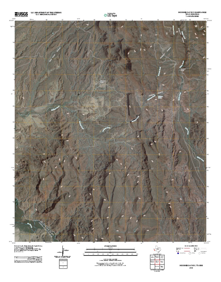 Topographic Map of McComb Canyon | PDF | Home & Garden