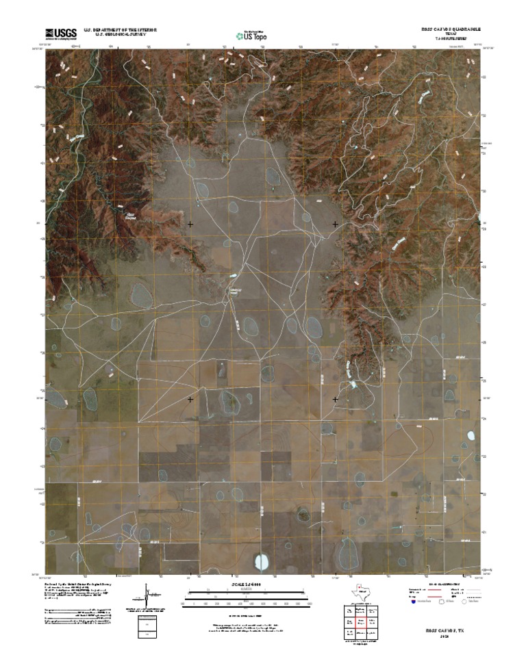 Topographic Map of Ross Canyon | PDF | Geomatics | Cartography