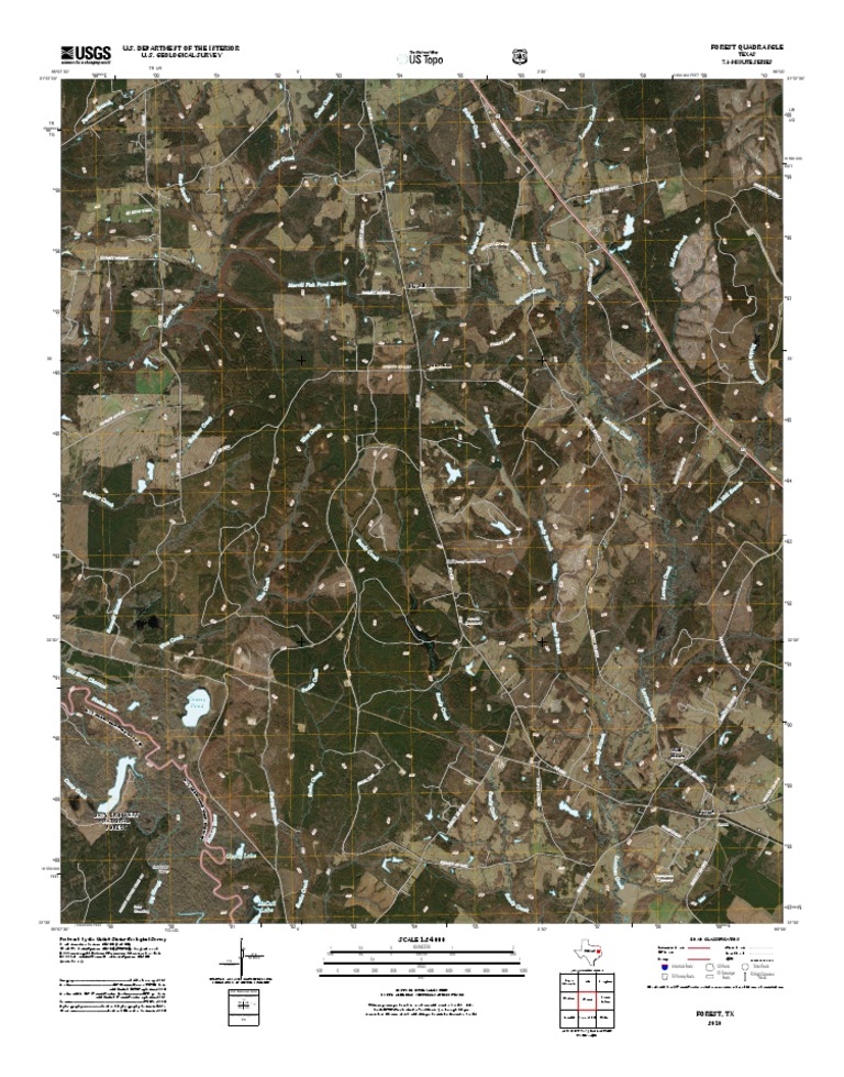 Topographic Map of Forest | PDF