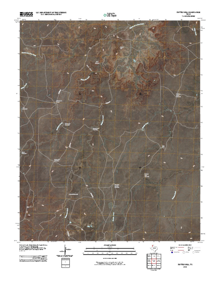 Topographic Map of Rotten Hill | PDF
