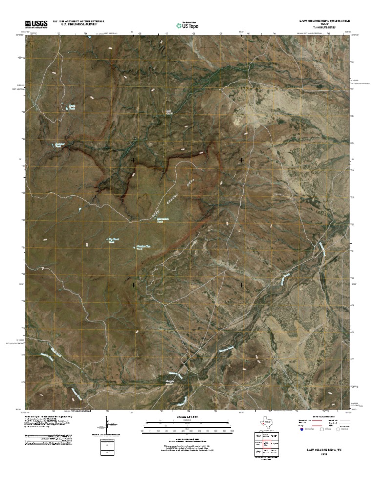 Last Chance Mesa Topo Map | PDF | Travel | History