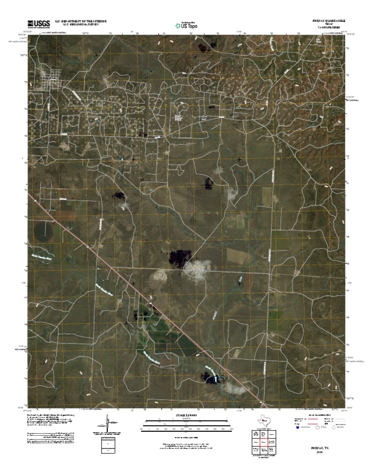 Topographic Map of Forsan | PDF