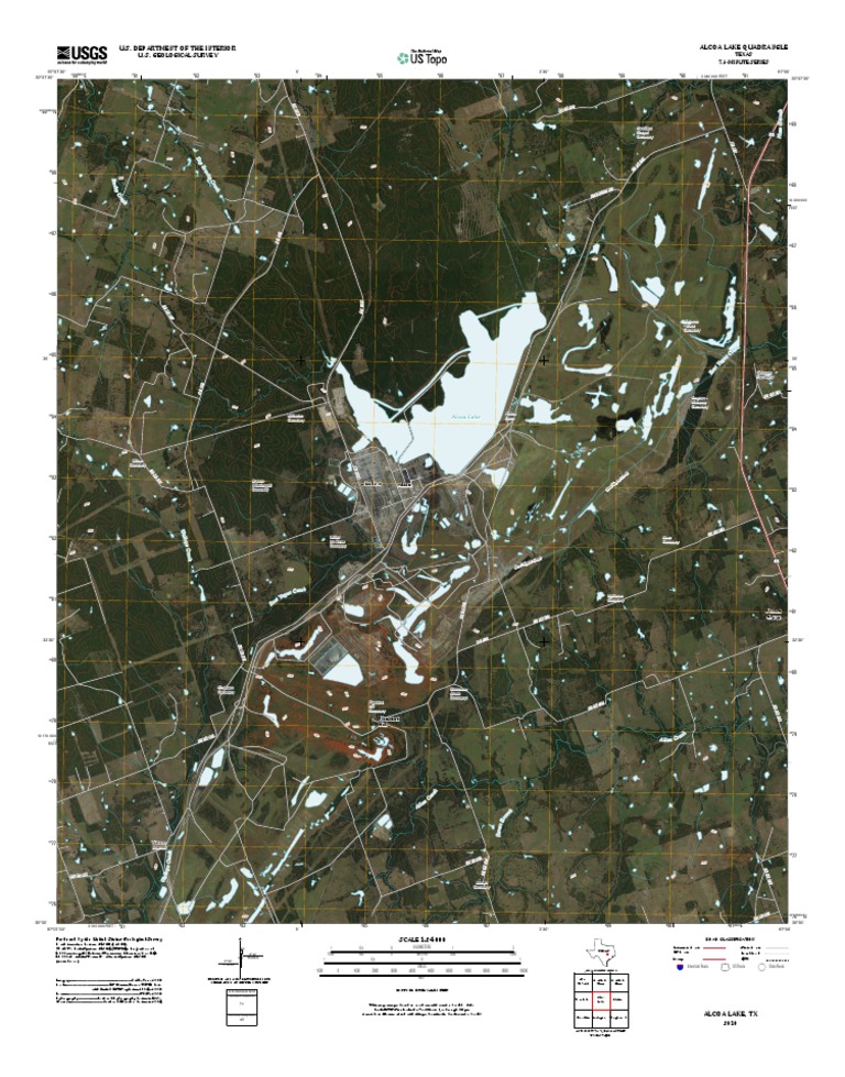 Topographic Map of Alcoa Lake | PDF | United States Geological Survey ...