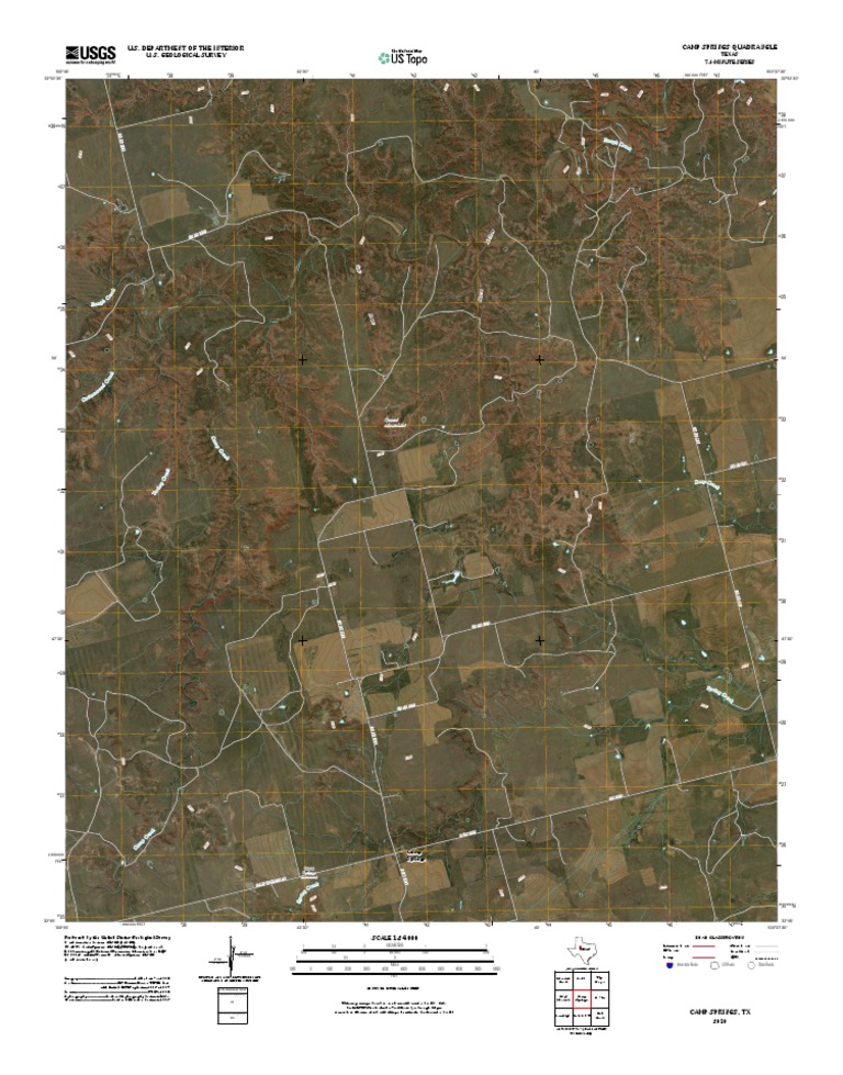 Topographic Map of Camp Springs | PDF | United States Geological Survey ...