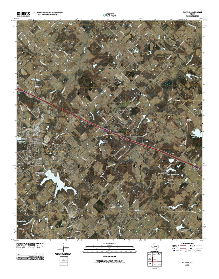 Topographic Map of Canton | PDF | Science & Mathematics