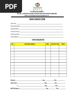 LDS Payment Request Form Template | PDF