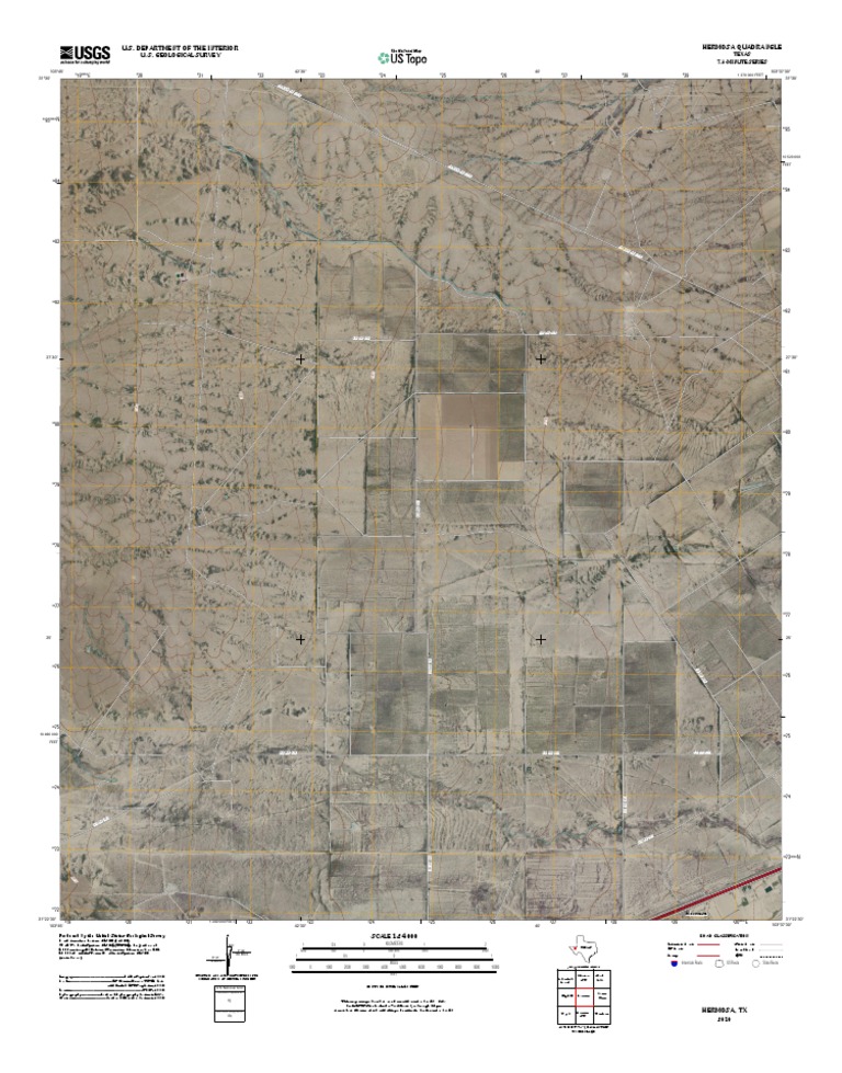 Topographic Map of Hermosa | PDF