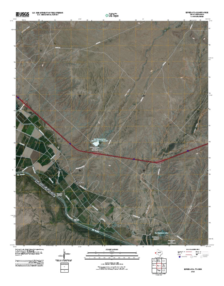 Topographic Map of Esperanza | PDF | Science & Mathematics