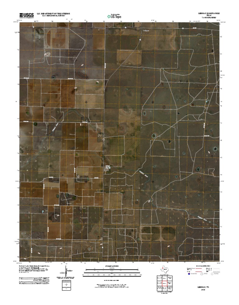 Topographic Map of Lehman | PDF | United States Geological Survey ...