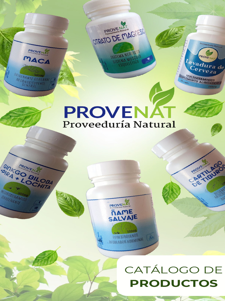CATALOGO PROVENAT (1080 X 1920 PX) | PDF | Vitamina | Edema