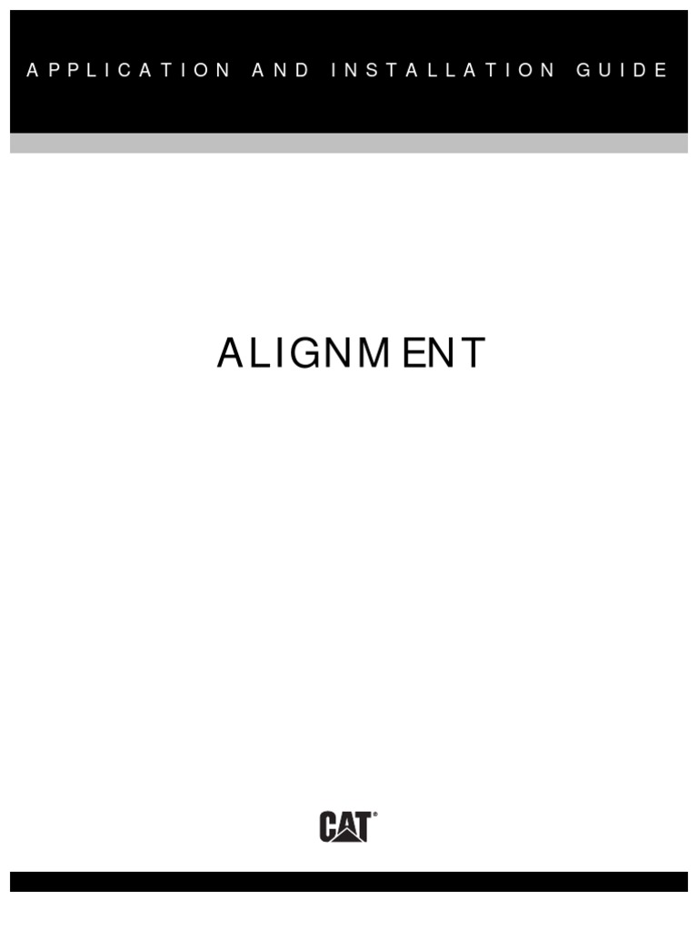 Alignment General Instructions SEHS7654 | PDF | Clutch | Screw