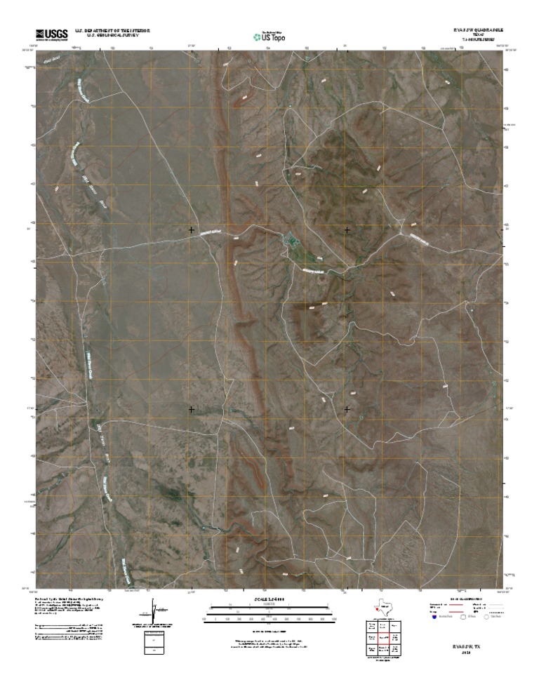 Topographic Map of Ryan SW | PDF | United States Geological Survey ...