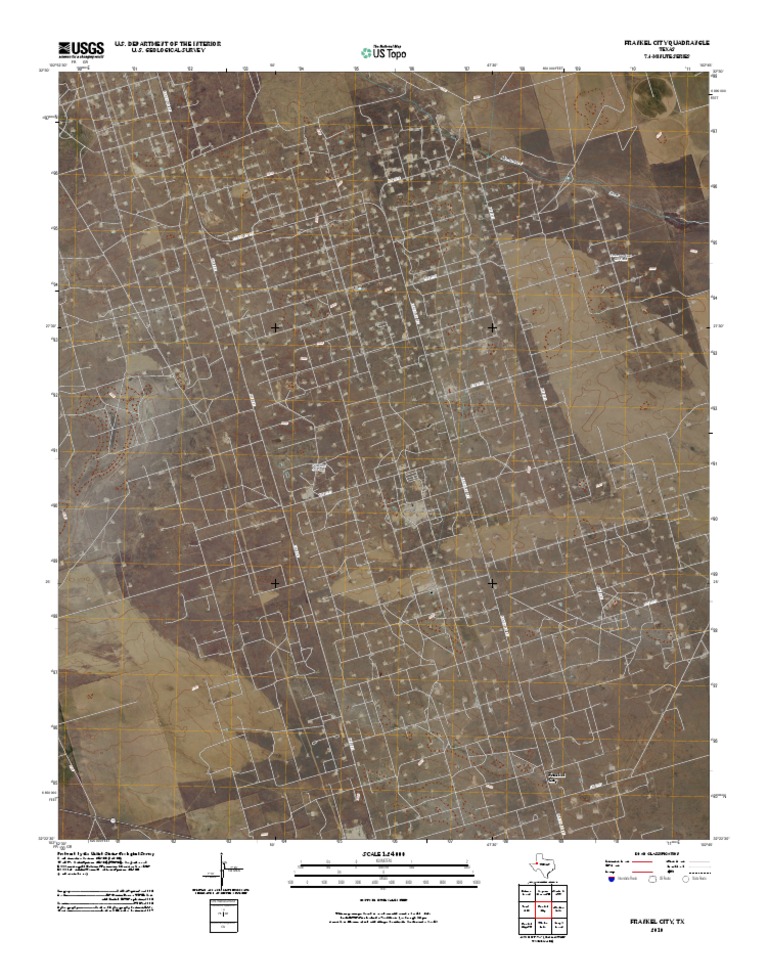 Topographic Map of Frankel City | PDF | United States Geological Survey ...