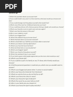 Telepathy Game Categories List | PDF