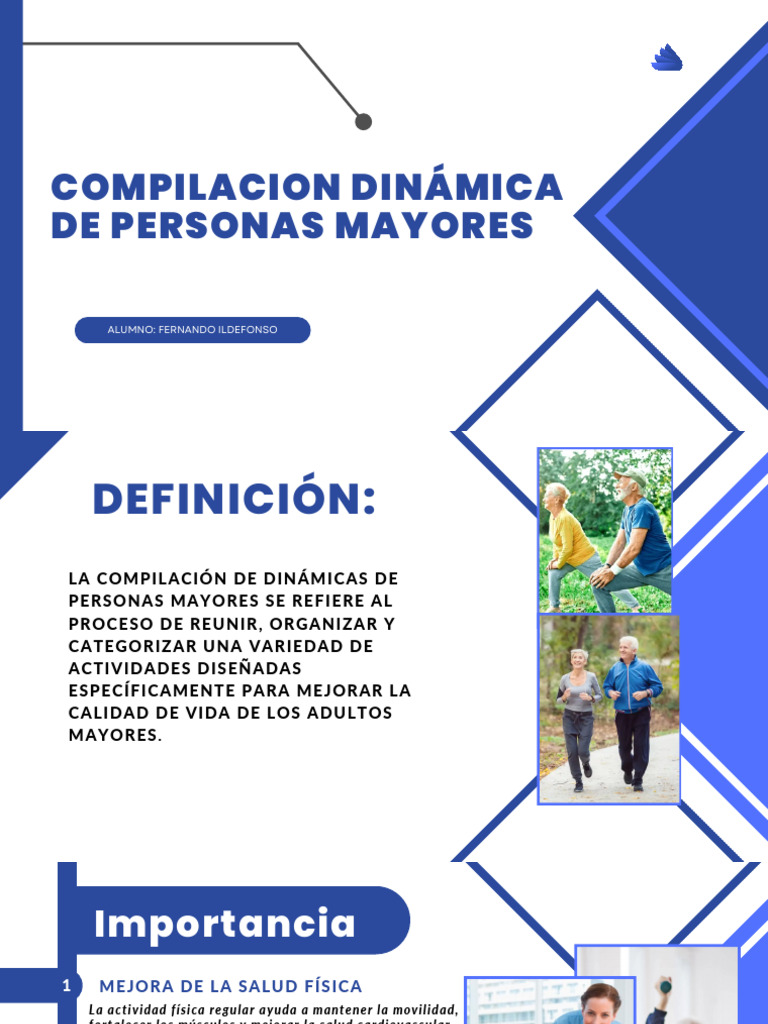 Compilacion de Dinamica de Adultos Mayor | PDF