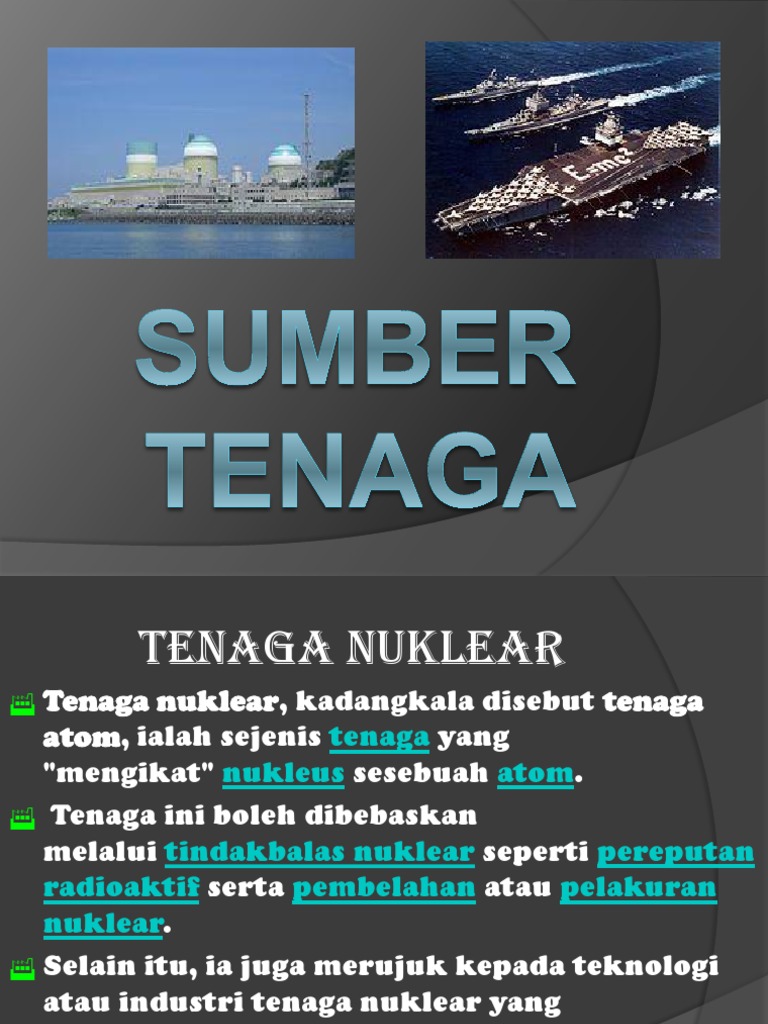 Sumber Tenaga Nuklear | PDF