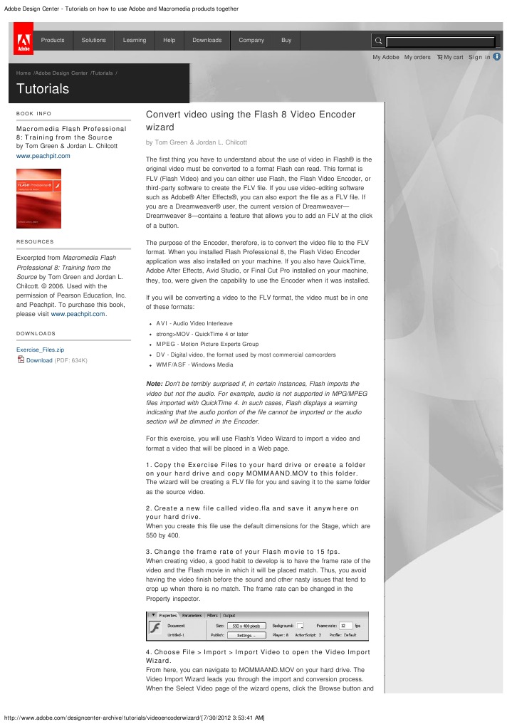 Flash 8 Video Encoder | PDF | Adobe Flash | Computing