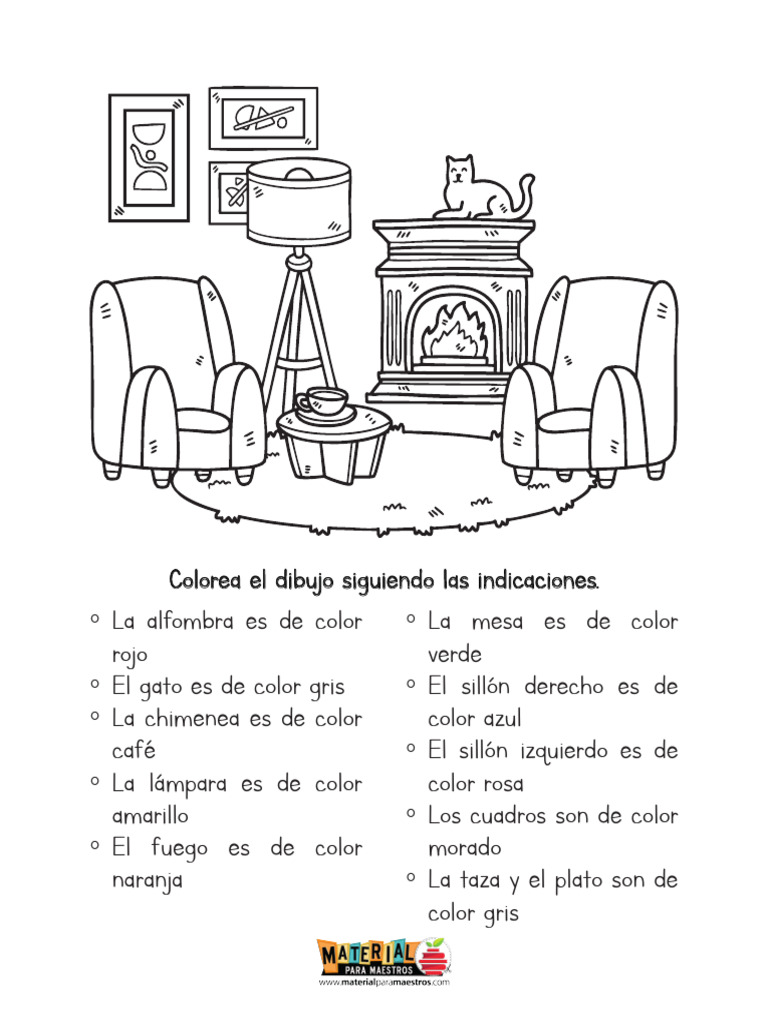 Lee y Colorea | PDF | Plantas