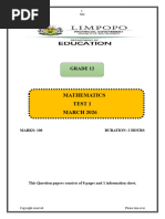 Grade 12 Mathematics ATP 2025 Overview | PDF | Mathematics | Function ...