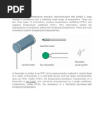Thermistor Circuit Overview and Diagrams | PDF | Electrical Resistance ...