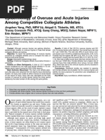 Updated OSTRC Injury Questionnaires | PDF | Risk | Questionnaire