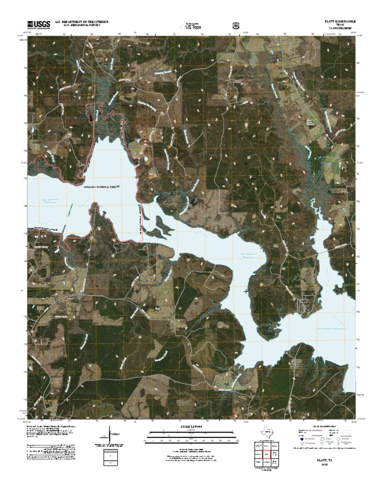 Topographic Map of Platt | PDF