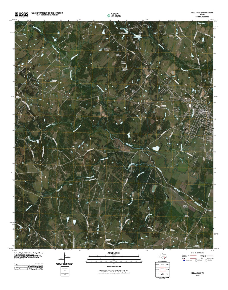 Bellville Quadrangle Map | PDF | United States Geological Survey ...
