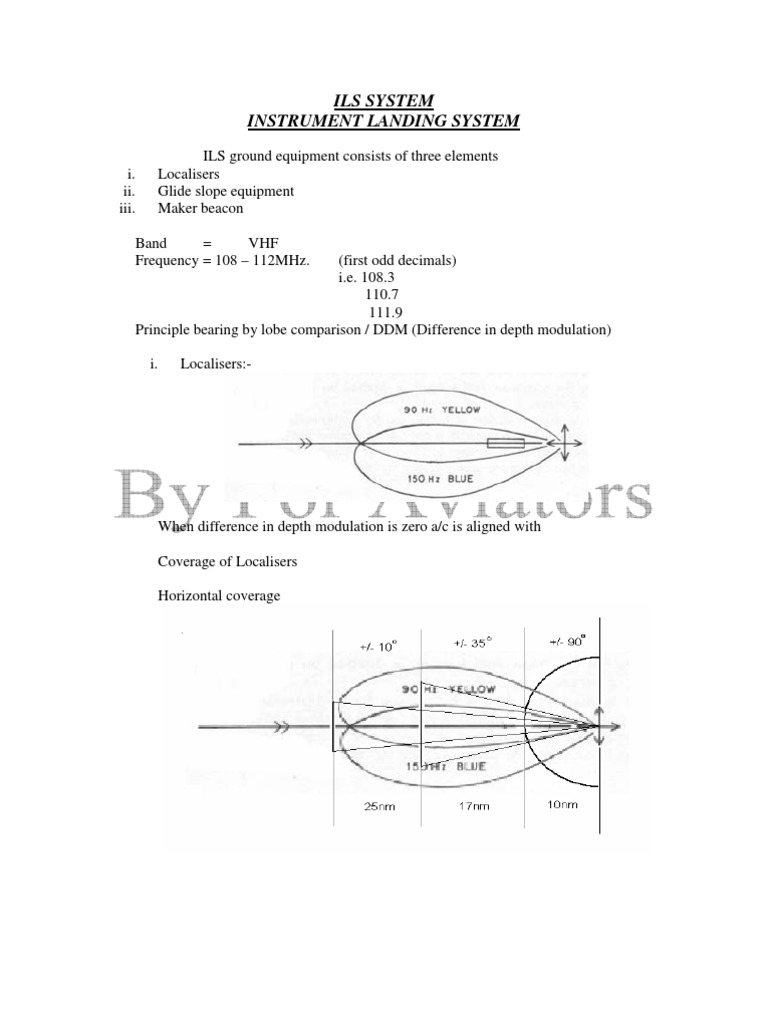 Ils System | PDF | Navigation | Aviation