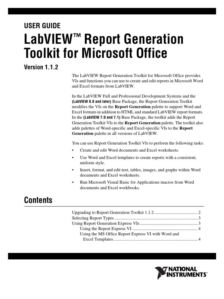 Excel Toolkit | PDF | Microsoft Excel | Microsoft Word