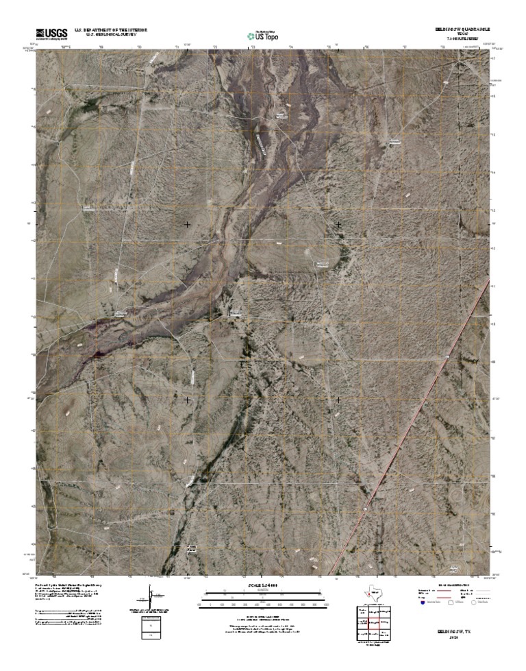 Topographic Map of Belding SW | PDF