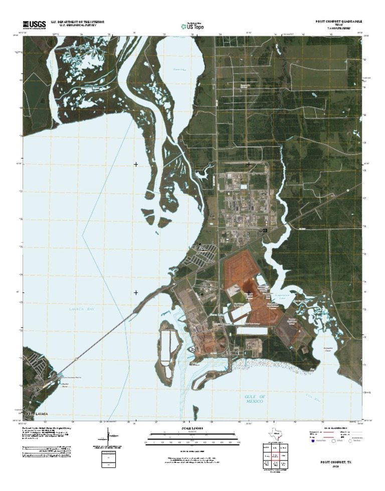 Point Comfort Map Overview | PDF | United States Geological Survey ...