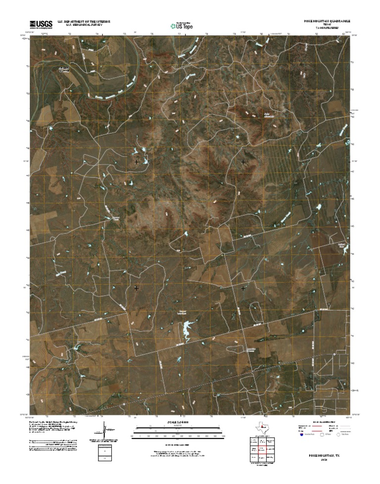 Topographic Map of Poke Mountain | PDF | United States Geological ...