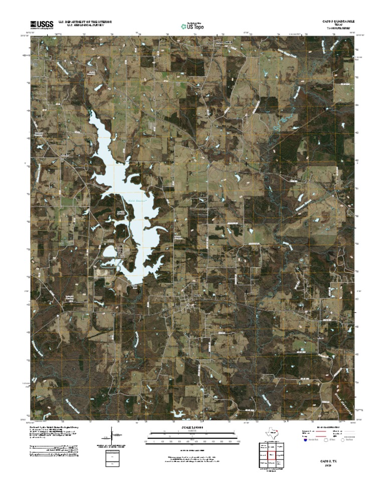 Topographic Map of Cason | PDF | United States Geological Survey ...