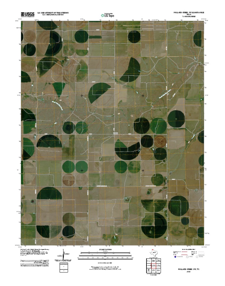 Topographic Map of Pollard Creek NW | PDF | United States Geological ...
