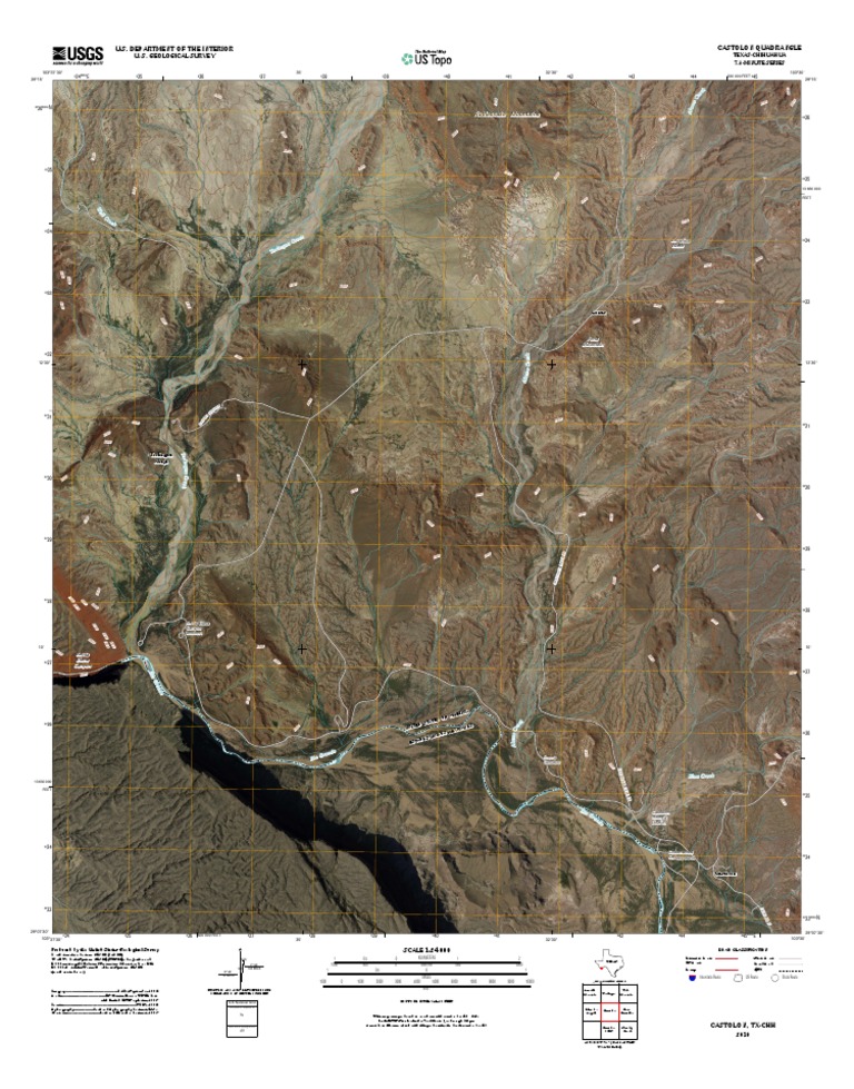 Topographic Map of Castolon | PDF | United States Geological Survey ...