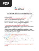 Data Analytics Aptitude Test Questions | PDF