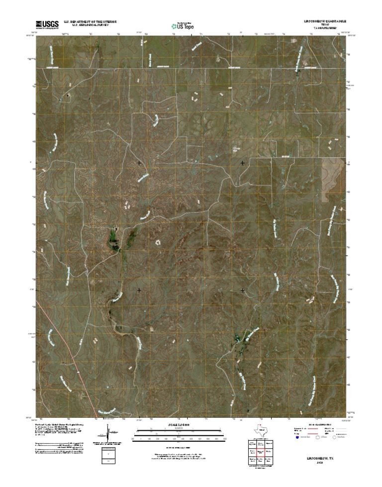Topographic Map of Lipscomb SW | PDF | Sports & Recreation | Science ...