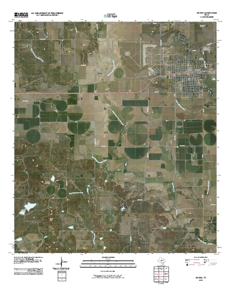 Topographic Map of Hondo | PDF