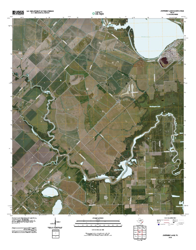 Topographic Map of Smithers Lake | PDF