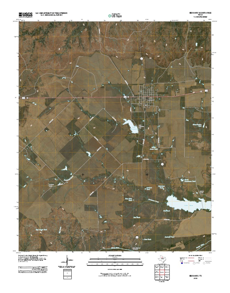 Topographic Map of Benjamin | PDF | United States Geological Survey ...
