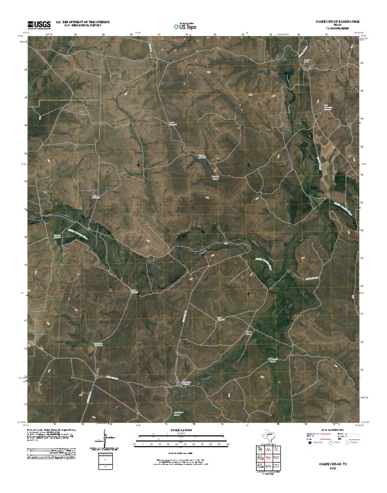 Topographic Map of Causey Draw | PDF | United States Geological Survey ...