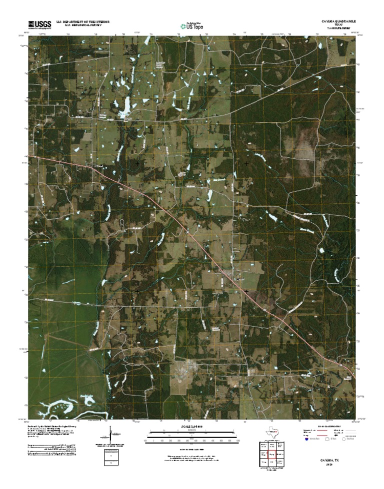 Topographic Map of Cayuga | PDF