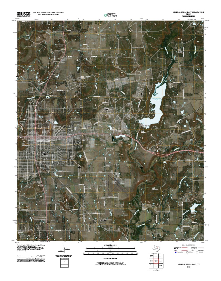 Mineral Wells East Quadrangle Map | PDF | United States Geological ...