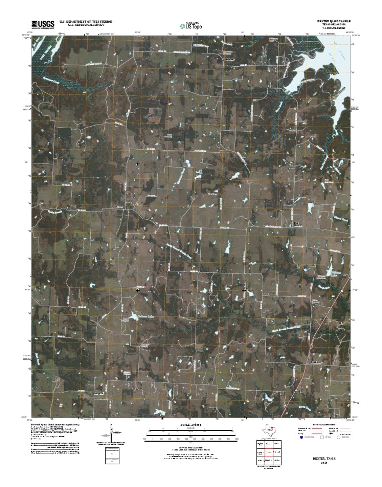 Topographic Map of Dexter | PDF | Navigation | Infographics