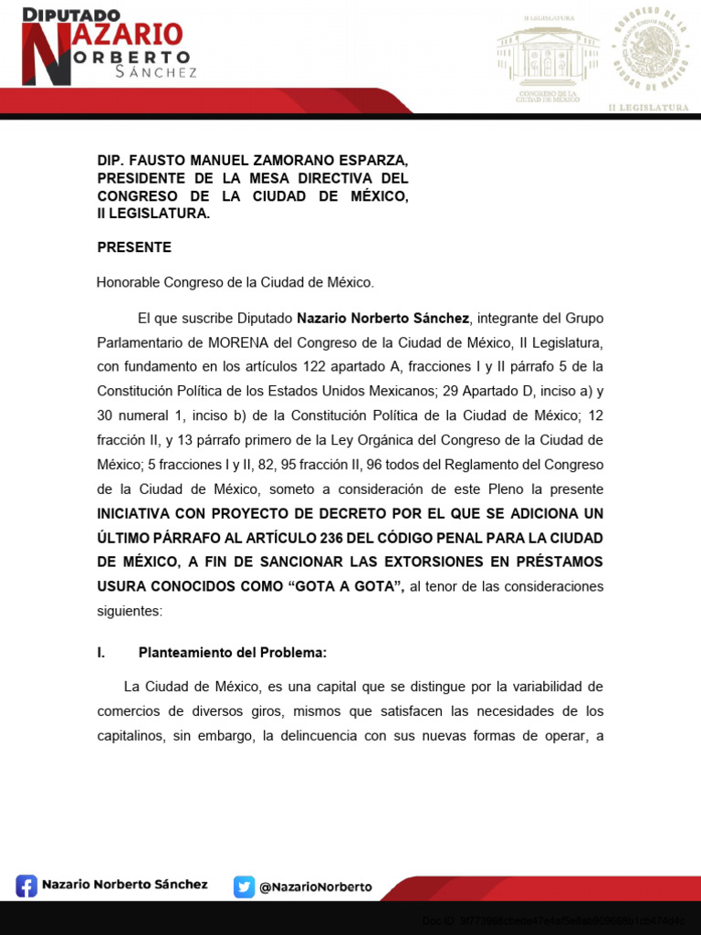 Gota A Gota | PDF | Ciudad de México | Usura