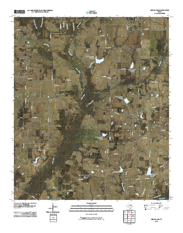 Topographic Map of Cedarvale | PDF | Transport | Business