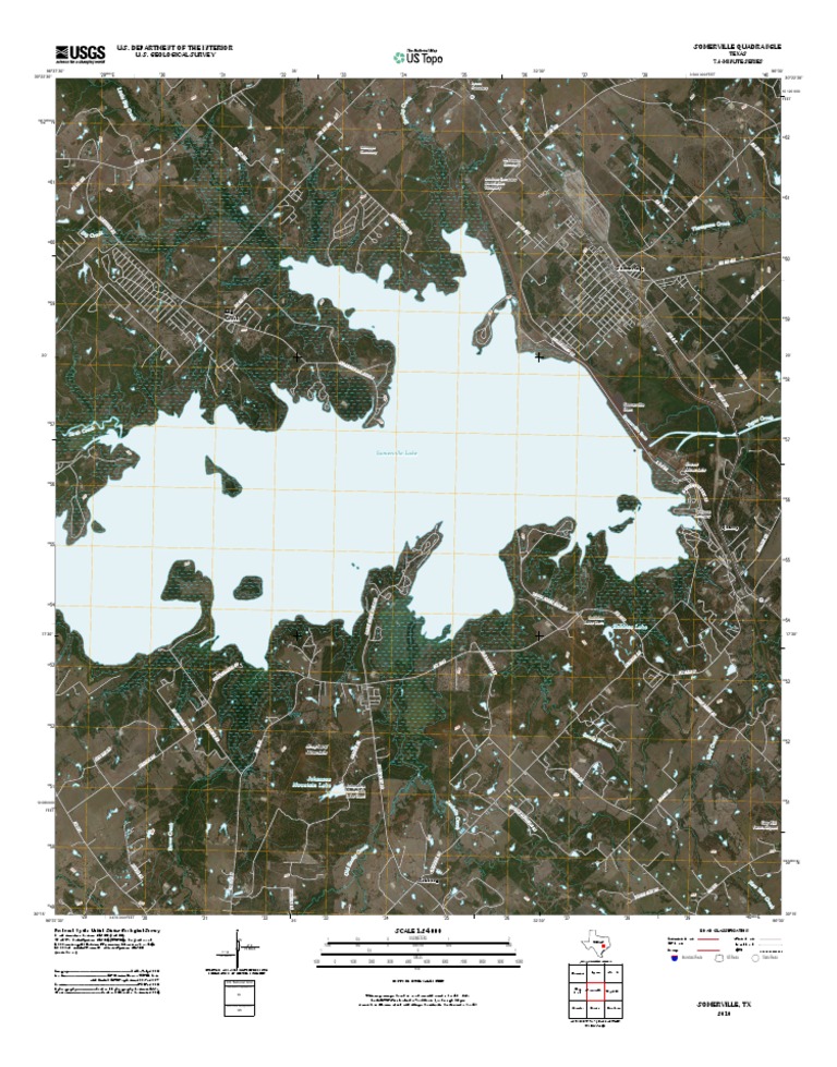 Somerville, TX 7.5-Minute Map | PDF | United States Geological Survey | Map