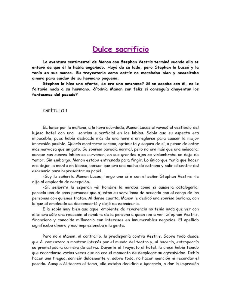 Jeneth Murrey - Dulce Sacrificio | PDF | Amor