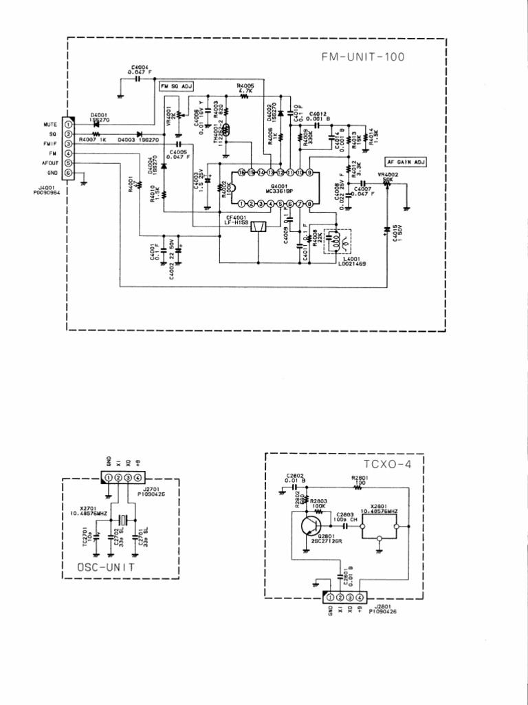 Yaesu FRG 100 Schematic Diagram | PDF